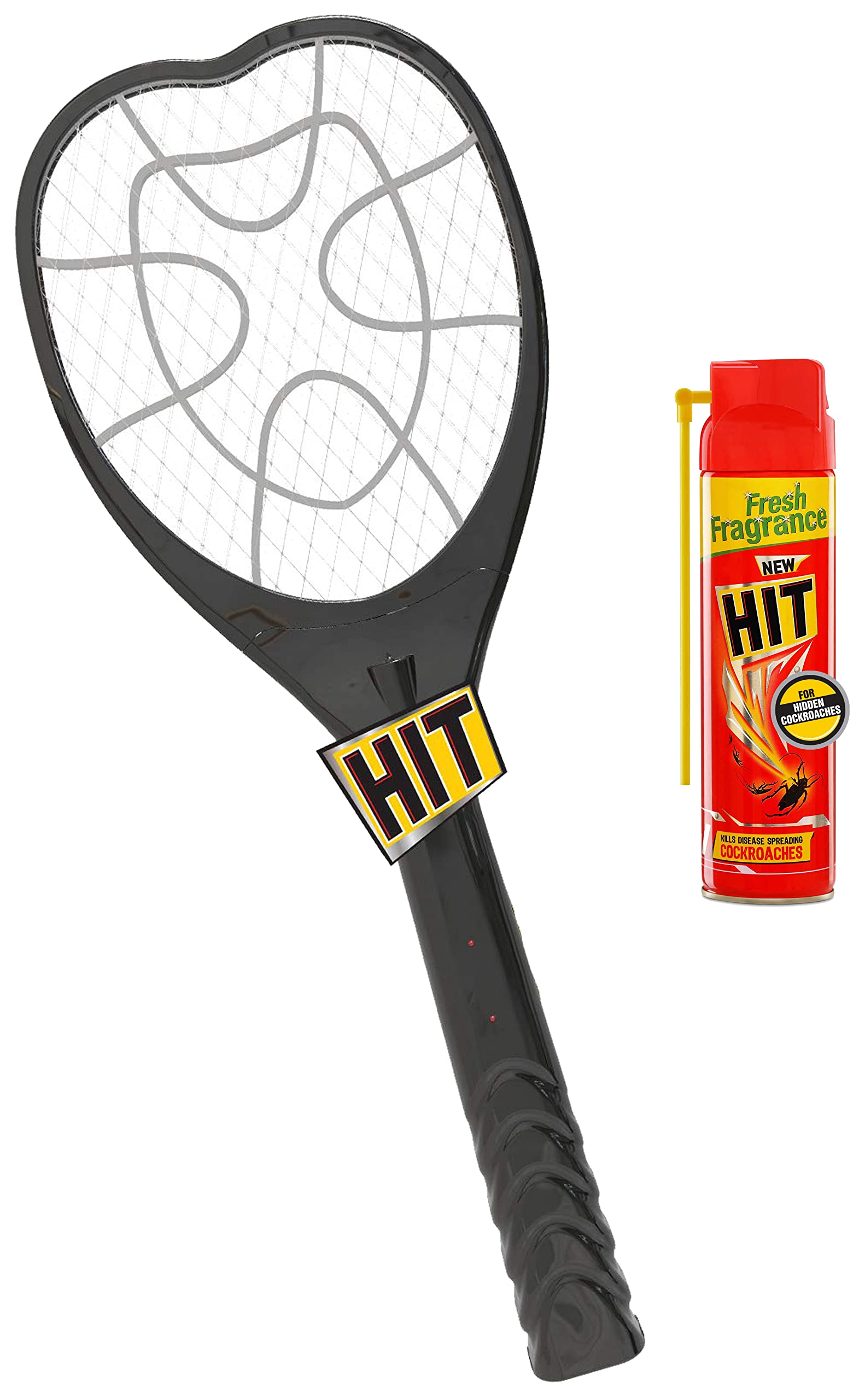 HIT Anti Mosquito Racquet – Rechargeable Insect Killer Bat with LED ...